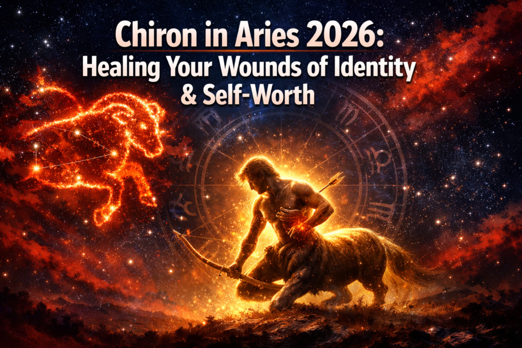 Chiron in Aries 2026: Healing Your Wounds of Identity and Self-Worth